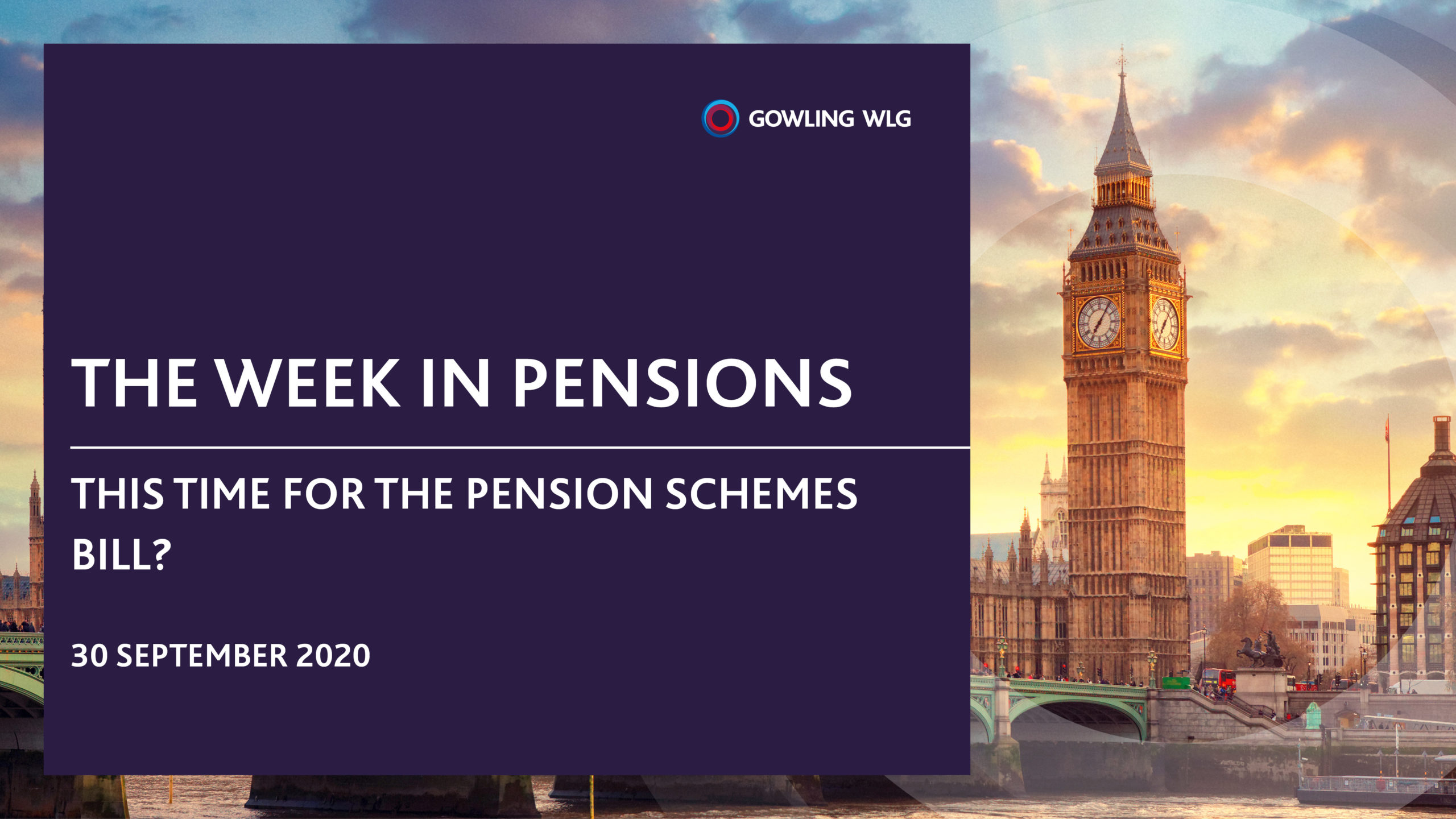 The Week In Pensions - This time for the Pension Schemes Bill? - LoupedIn