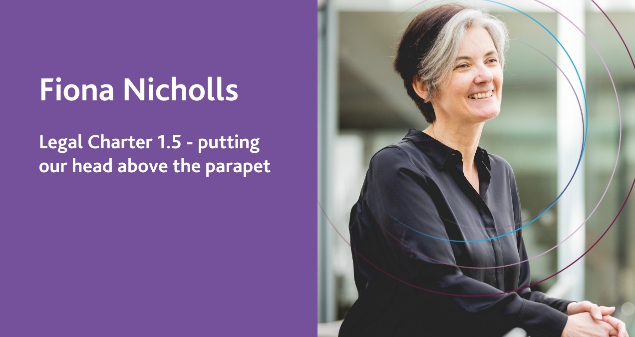 Legal Charter 1.5 – putting our head above the parapet - LoupedIn